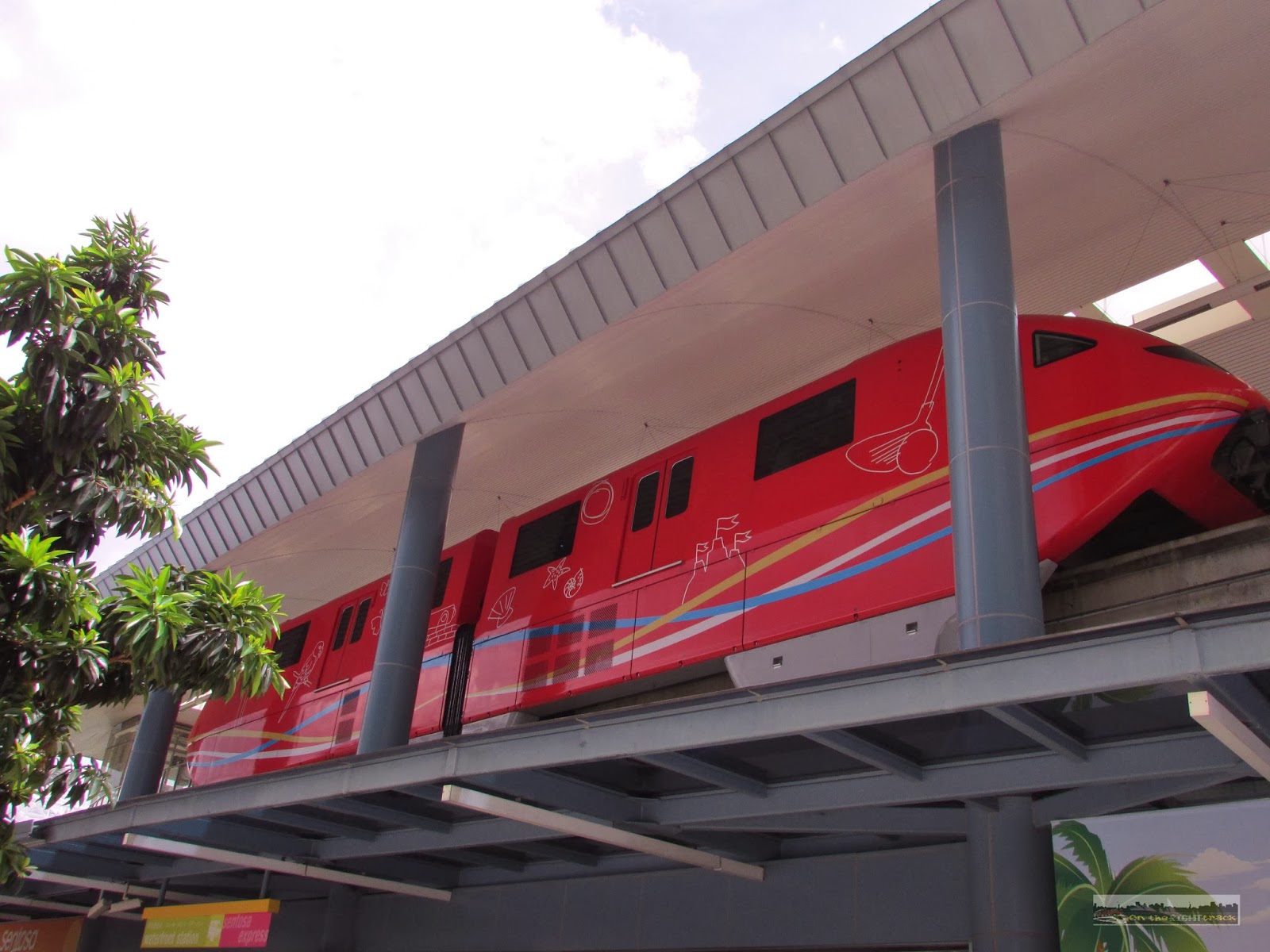 On The Right Track: Monorail, Fastest Way to Get to Sentosa