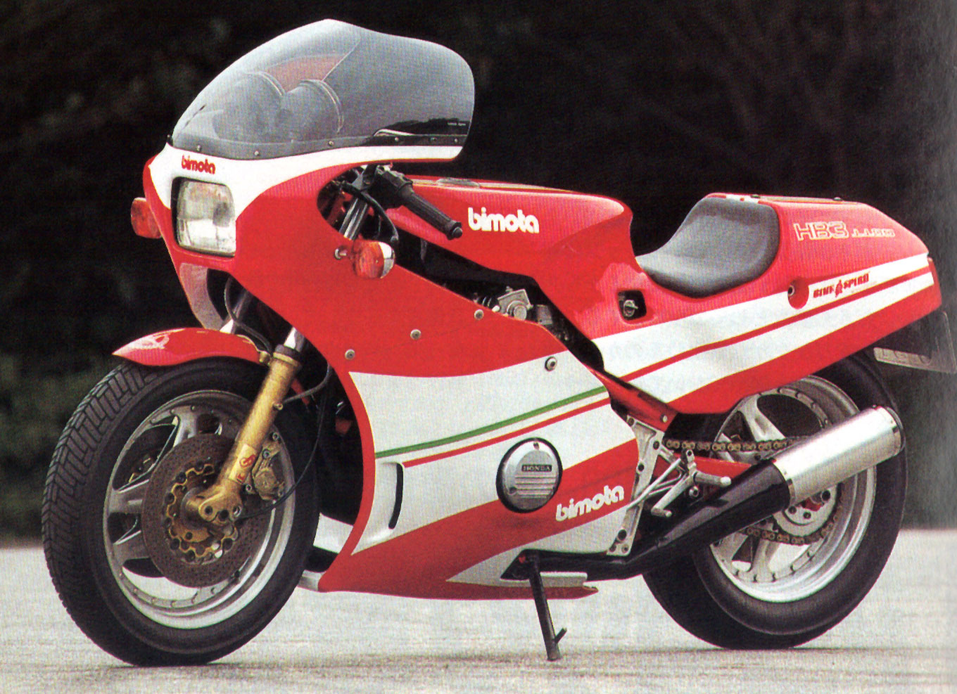 Progress is fine, but it's gone on for too long.: Egli and Bimota Hondas.