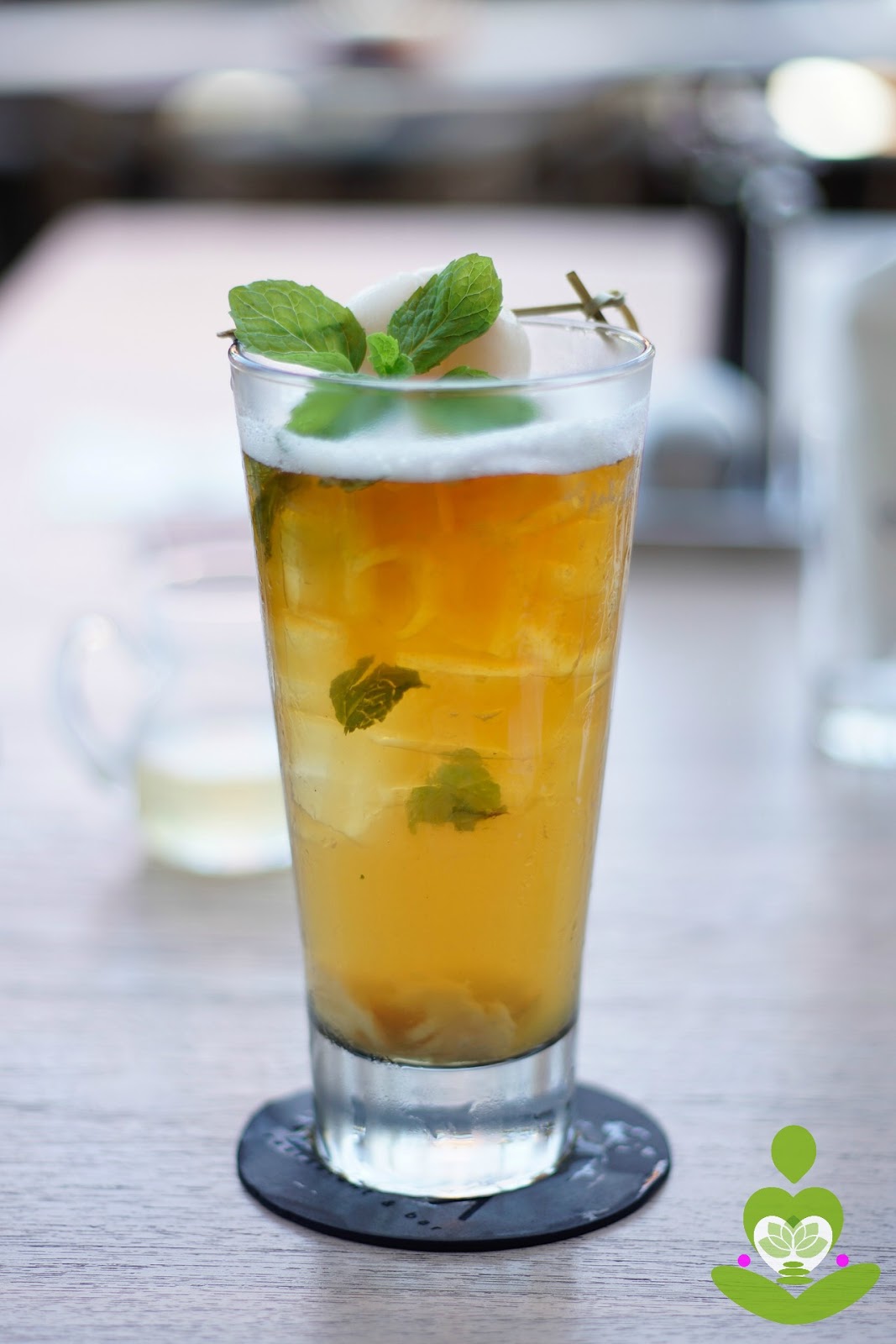 Fresh Lemon and Ginger Iced Tea (Real Food, Paleo, Vegetarian)