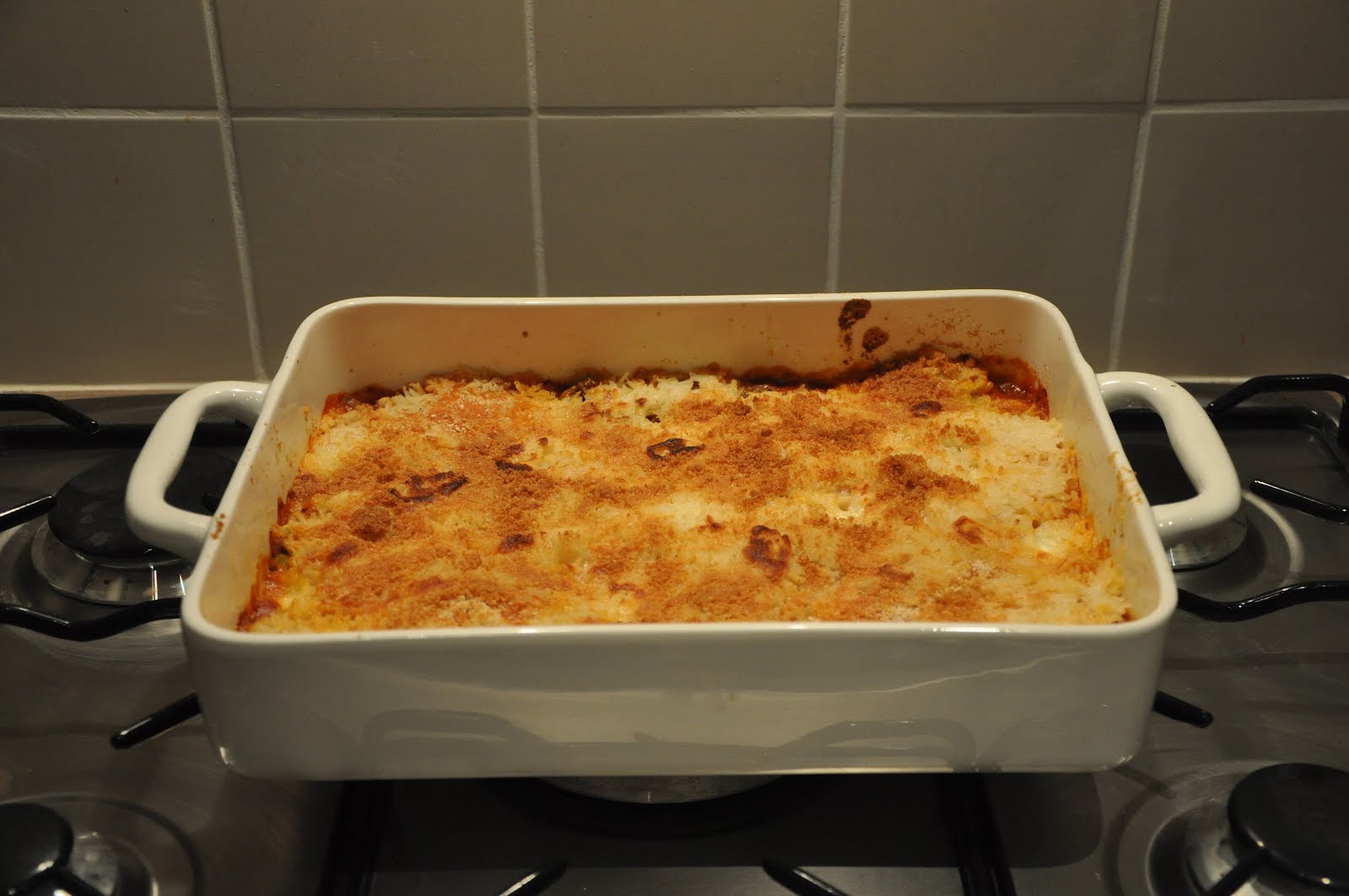 Géraldine en cuisine: Gratin de riz