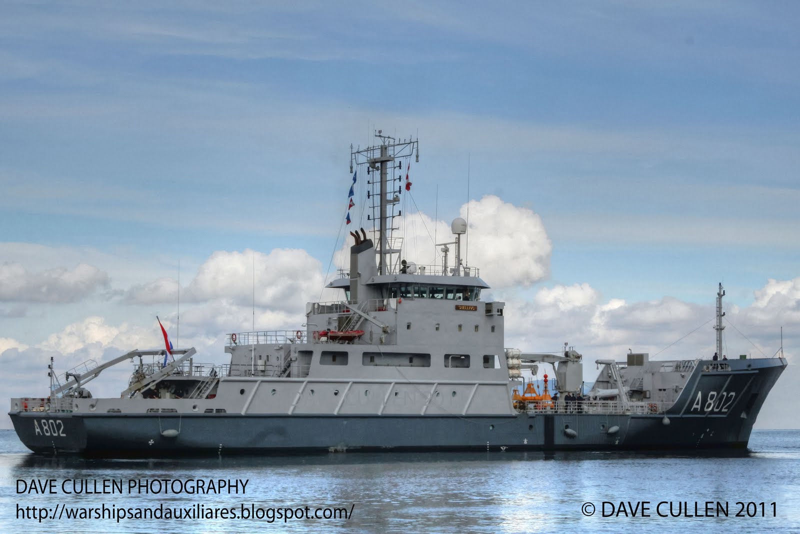 Warships and Auxiliaries: HrMs Snellius