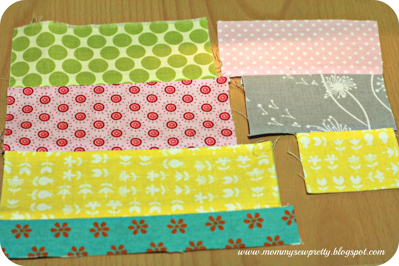 mommy sew pretty: Patchwork Pouch