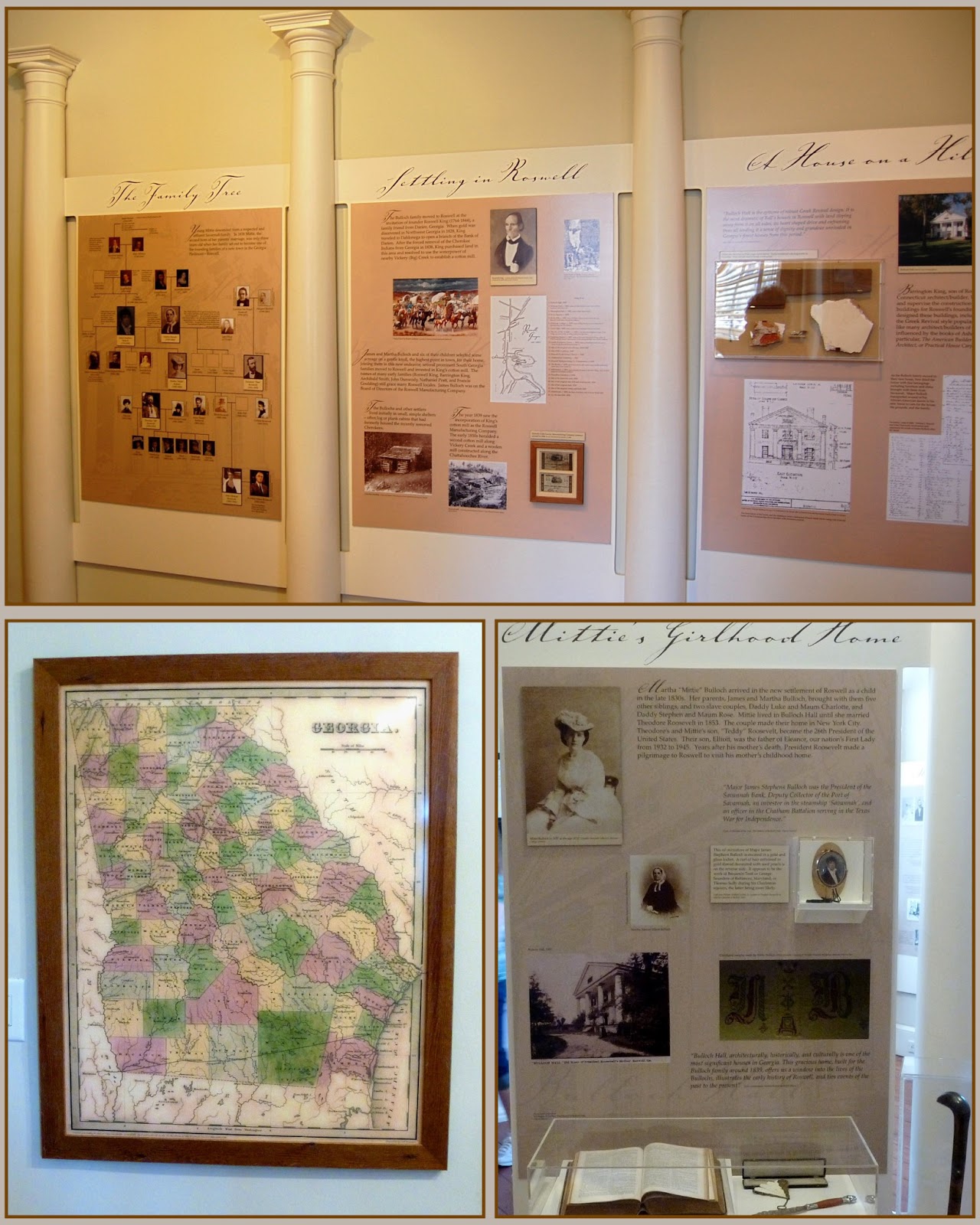 Recollections of a Vagabonde: A Quilt Show at Bulloch Hall - 2nd Floor