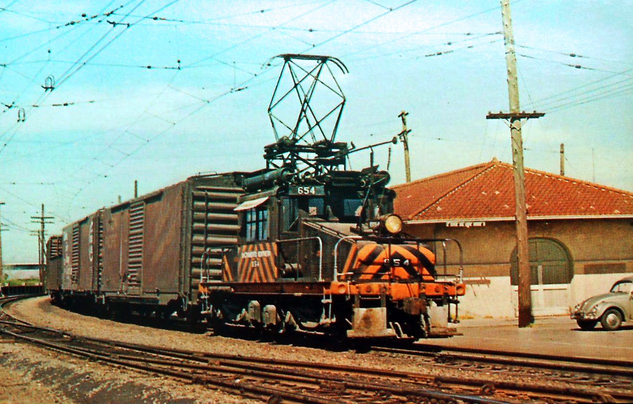 transpress nz: Sacramento Northern Railway steeple cab electric loco