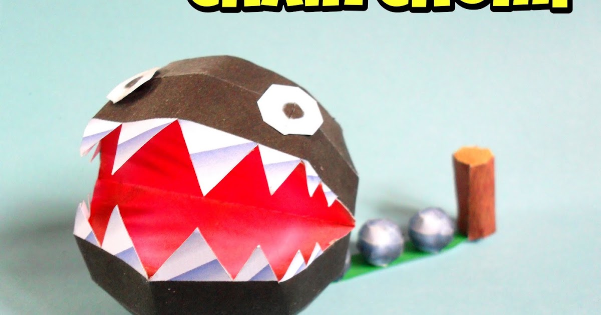 Ultimate Papercraft: Super Mario 64 Chain Chomp