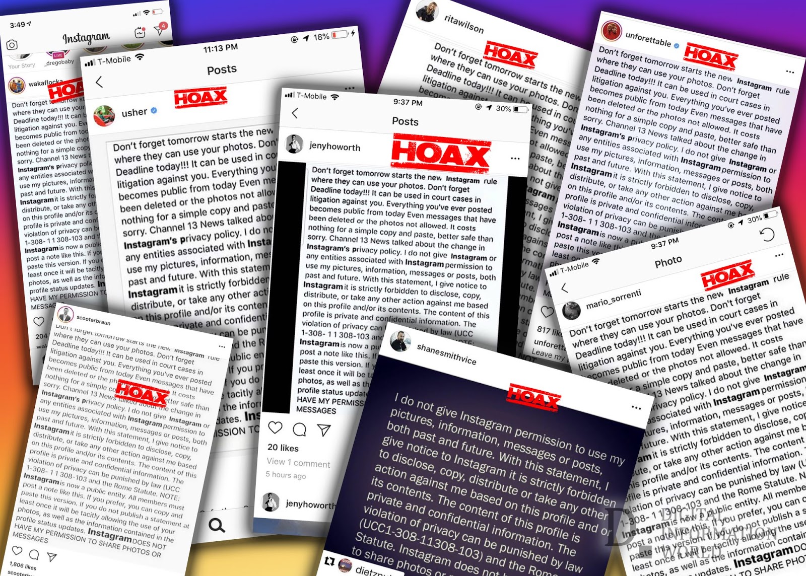 A new Viral Copy and Paste Hoax Takes over Instagram by Storm ...