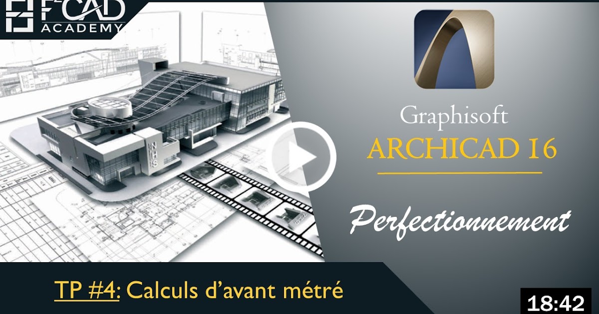 Comment réaliser un métré sur ArchiCAD | F2 CAD Academy