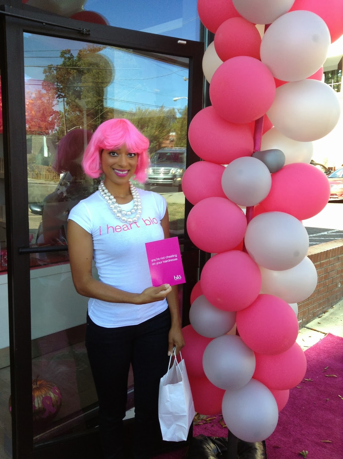 Natural hair experience at Blo Blow Dry Bar