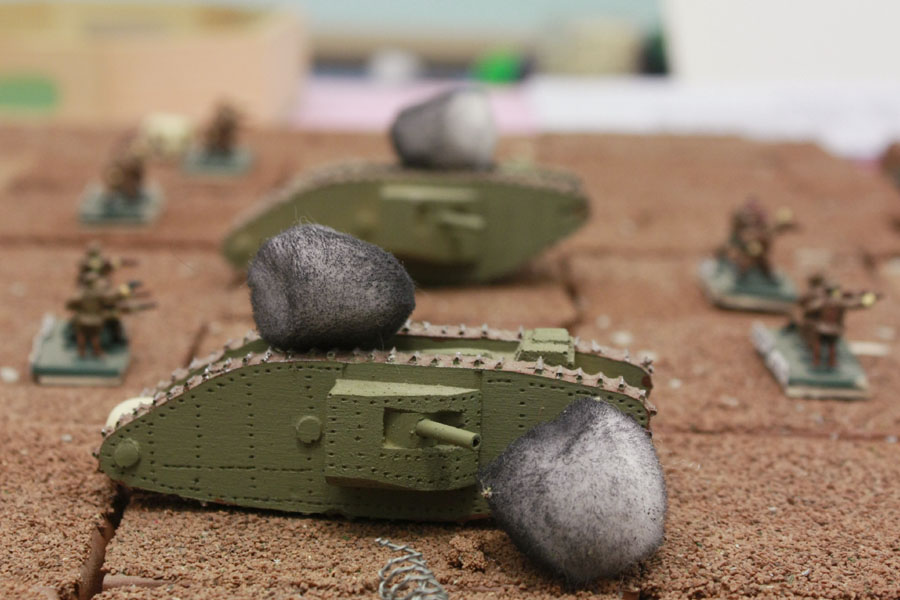 Adventures in Portable Wargaming: Trench Assault 1917:The Tanks