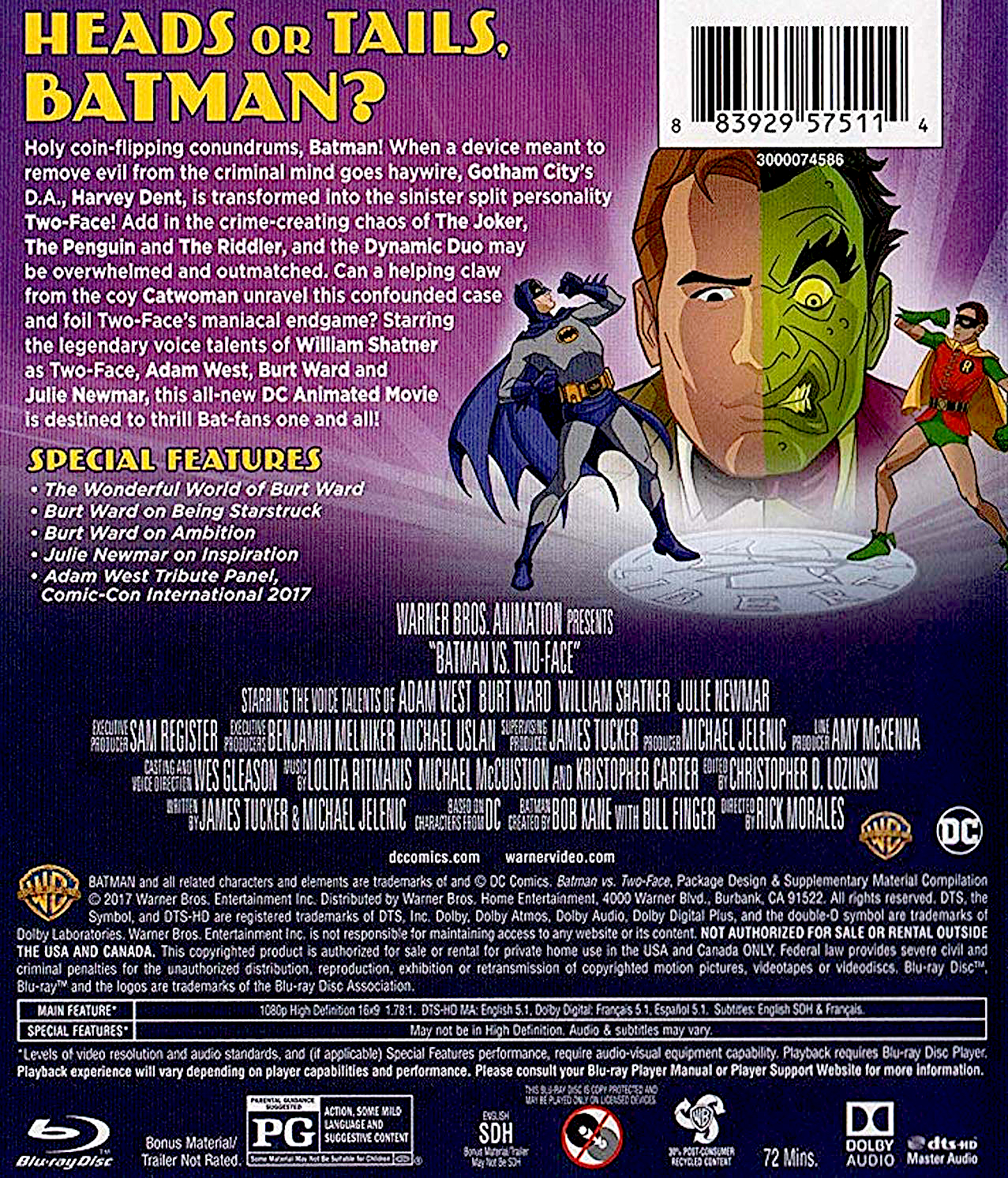 blu-ray and dvd covers: MARVEL / DC CINEMATIC UNIVERSE BLU-RAYS