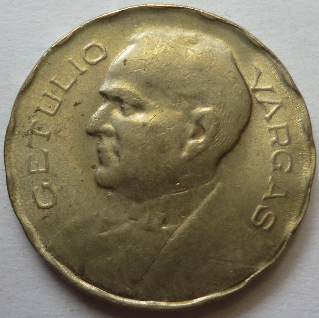 Minha Coleção - Fellipe Moedas: Série Vargas - Réis - 1938-1942 Minha Coleção - Fellipe Moedas: Série Vargas - Réis - 1938-1942