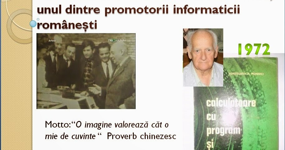 Marin Vlada's Blog-Terra, EU-România: Profesorul Constantin P. Popovici