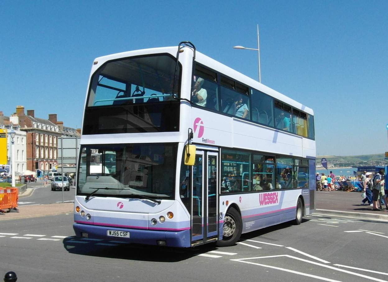 Southern England Bus Scene: Tridents in Weymouth