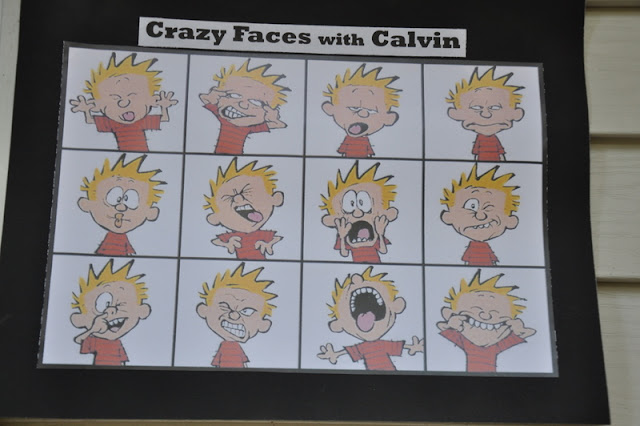 tiny scissor times: a calvin and hobbes birthday party