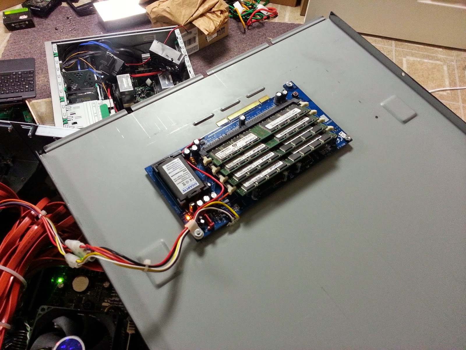 Matthew's Mumblings: Modding a Gigabyte i-RAM (GC-RAMDISK) to run ...