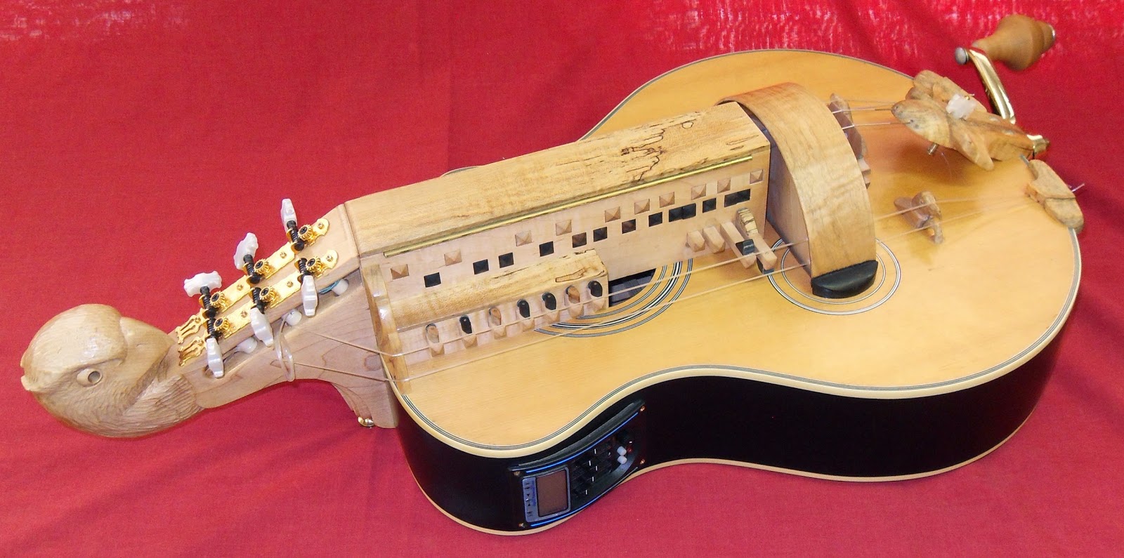 joel peyton, luthier: my hurdy gurdy