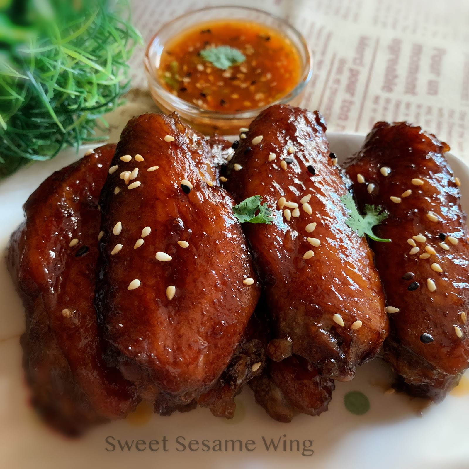 My Mind Patch: Sweet Sesame Mid-Joint Wing