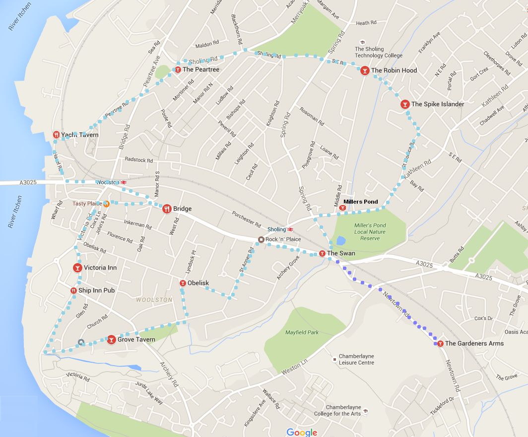 Pubs and Beer in Southampton: Pubs in Woolston