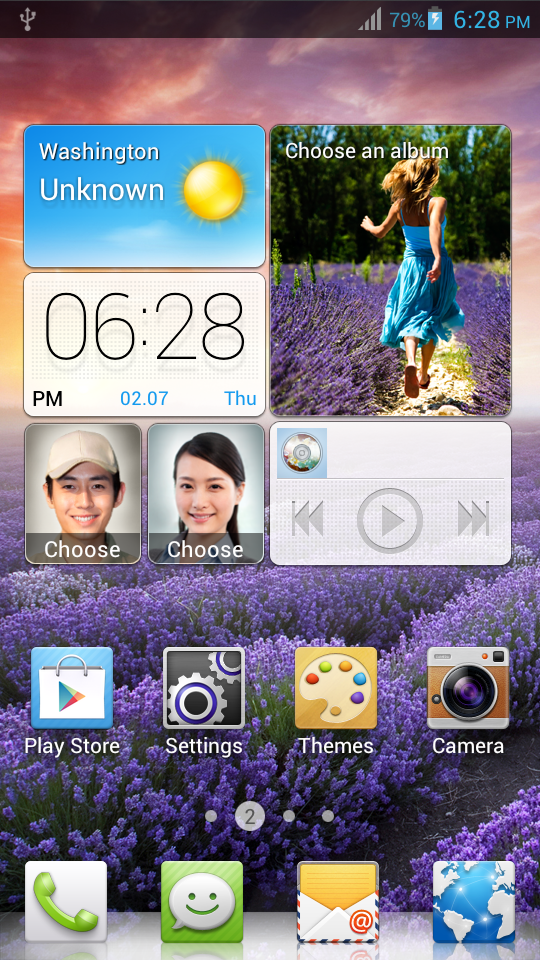 EMUI: Huawei Emotion UI 1.0 for Ascend P1