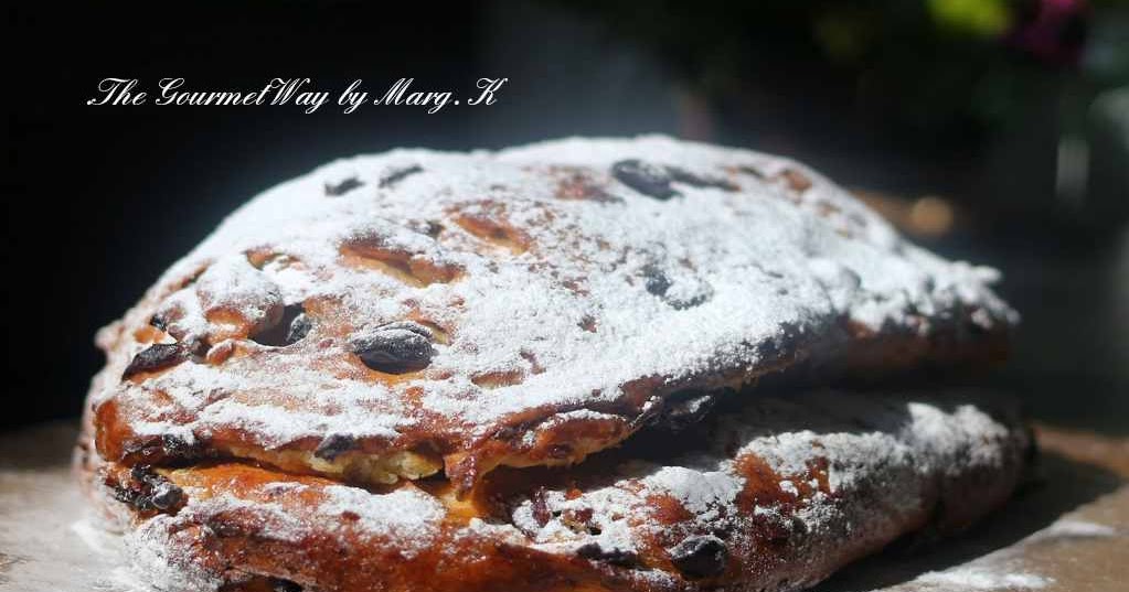 Homemade Stollen . 德國聖誕麵包