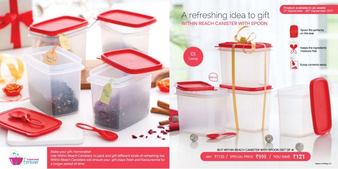 Tupperware India Flyer - September 2017 - Tuppermates