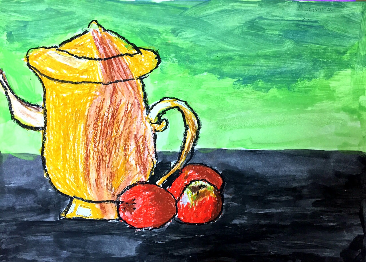 The Art Kingdom: Still Life inspired by Paul Cezanne
