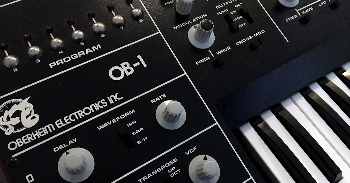 MATRIXSYNTH: Oberheim OB 1 Analogue Synthesiser - Number 59