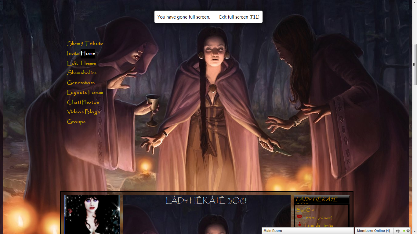 Hekate's Creative Cauldron: Ning Themes