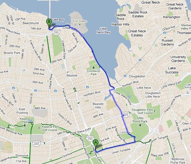 NYC Mountain Bikers: Little Neck Bay Trail through Alley Pond Park ...