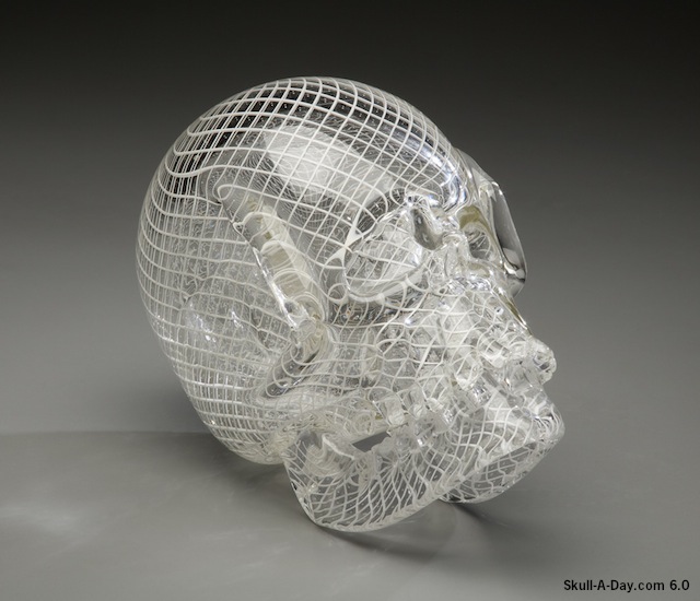 Glass Skull Head at Valeria Sturm blog