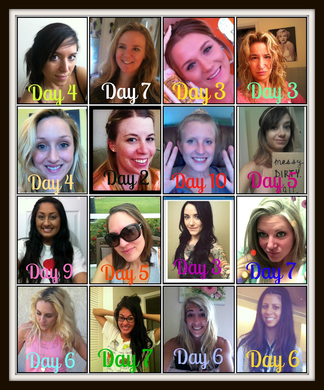 MessyDirtyHair: The Messy Challenge.....& christmas?