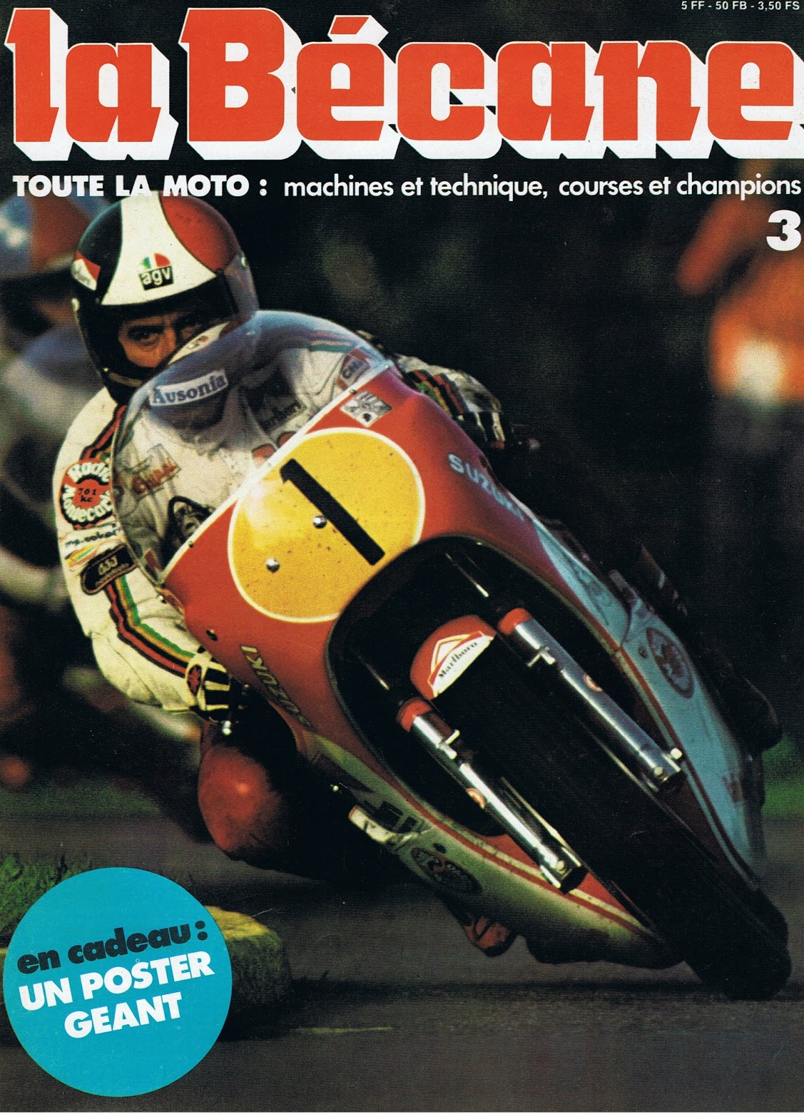 motocycles oldies passion: LA BECANE "n° 3 - 5 octobre 1977"