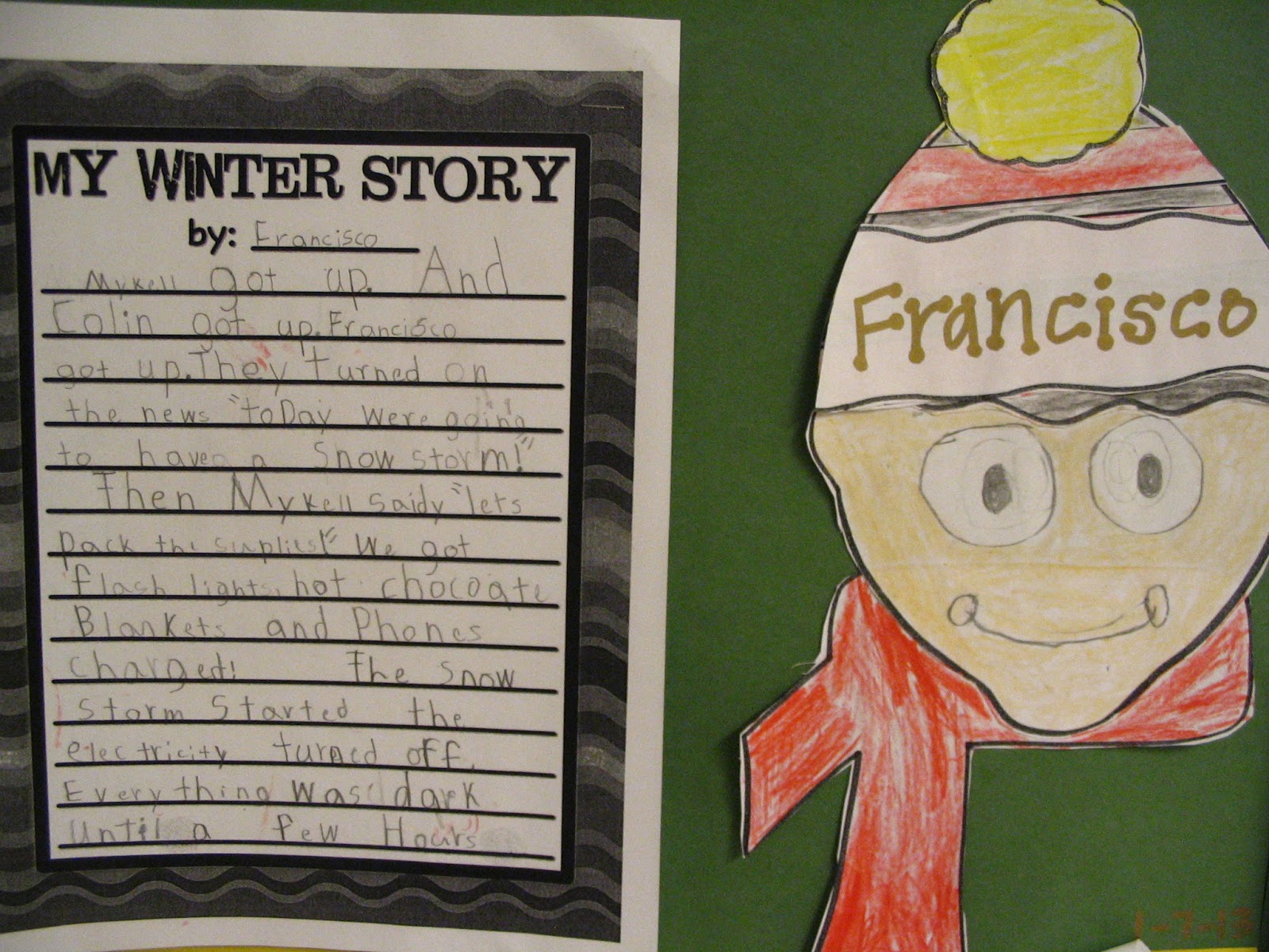 Mrs. Seiber's Class: Narrative Writing~Winter Stories