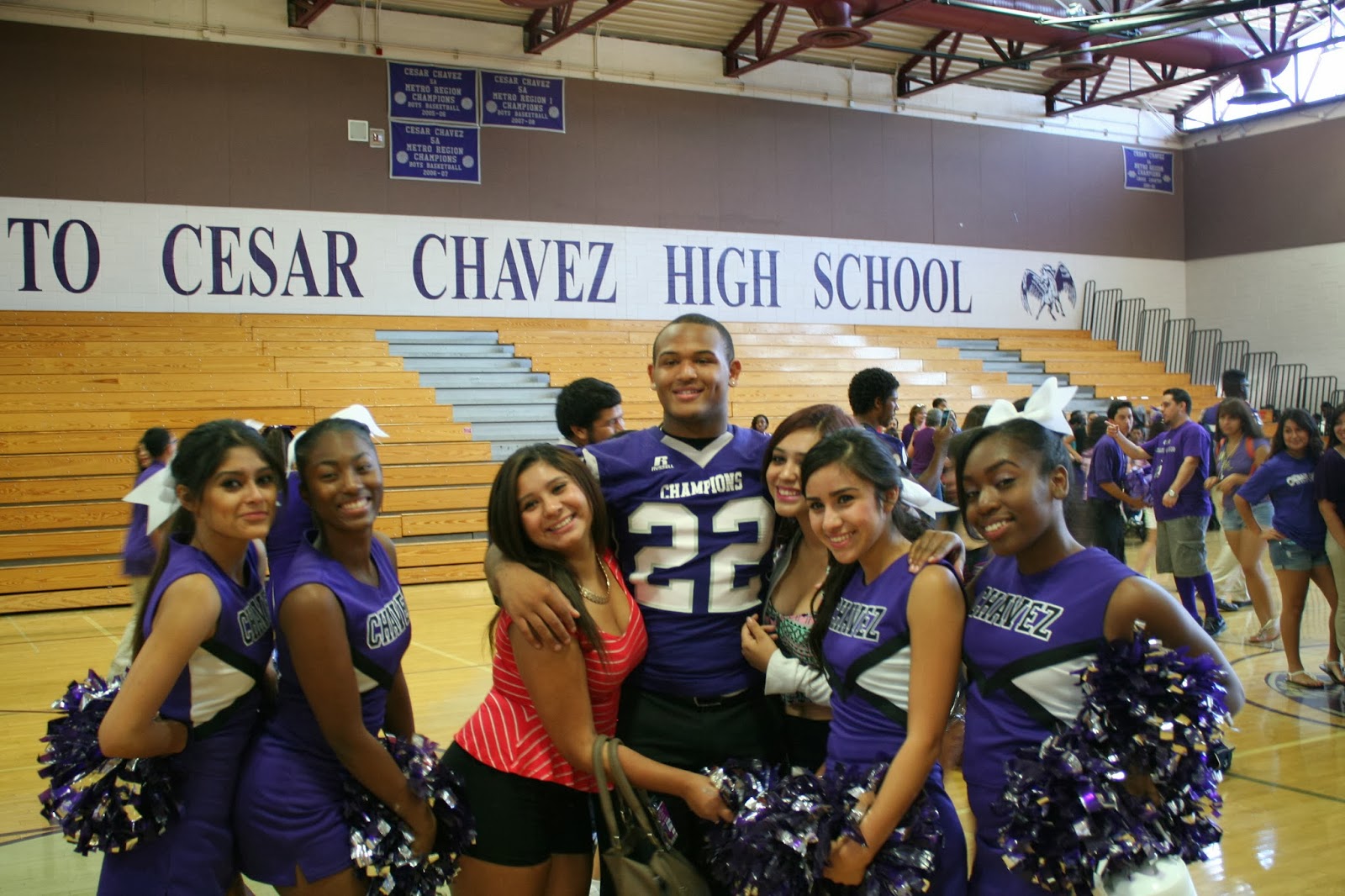 Chavez Yearbook 2015-16: Pep Rally