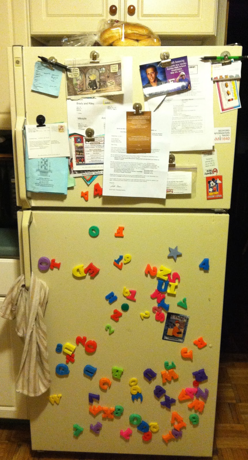 Marty Rhodes Figley: EMILY MITCHELL REVEALS WHAT'S ON HER FRIDGE!