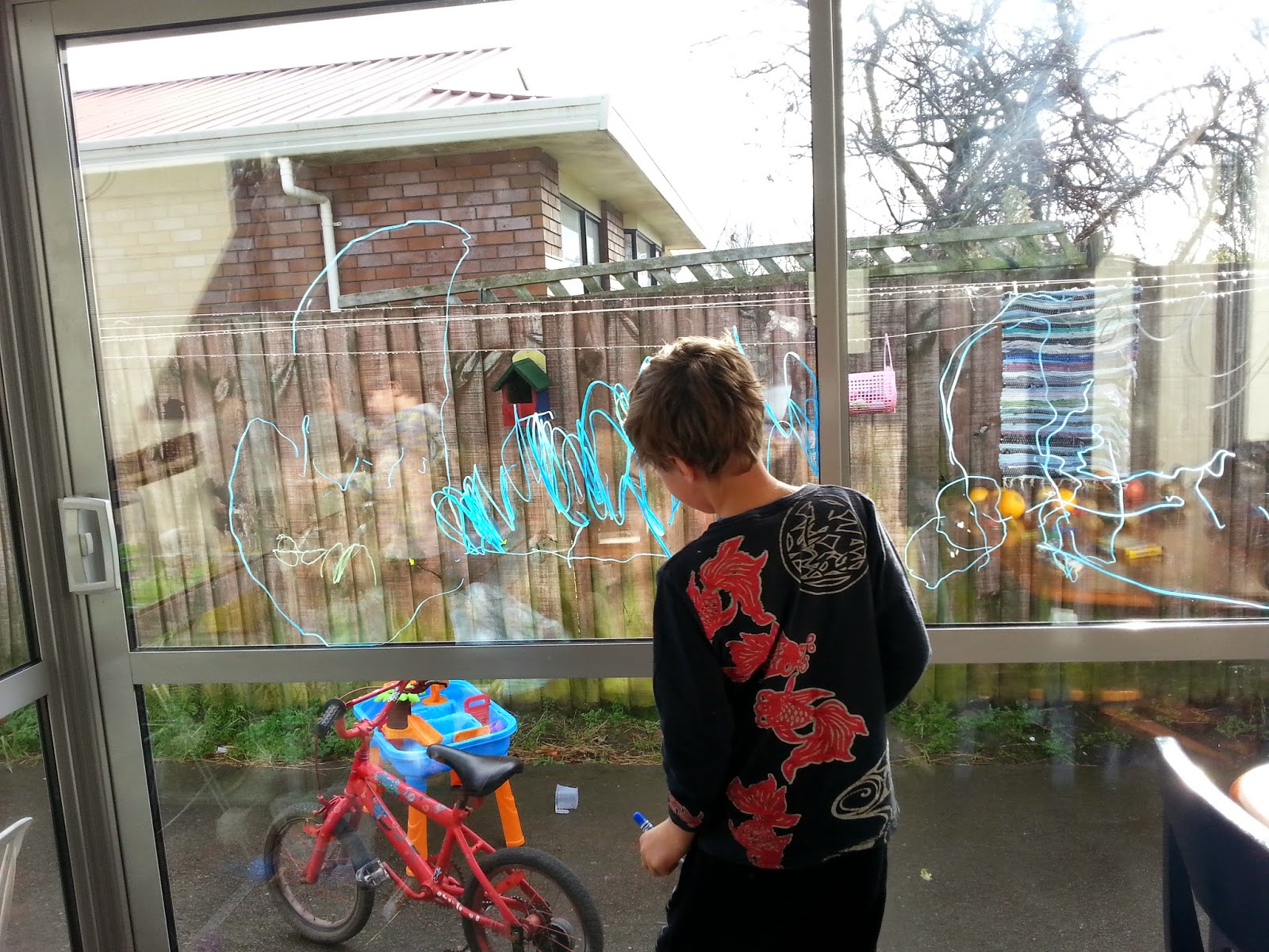 What are we doing today?: Drawing on windows