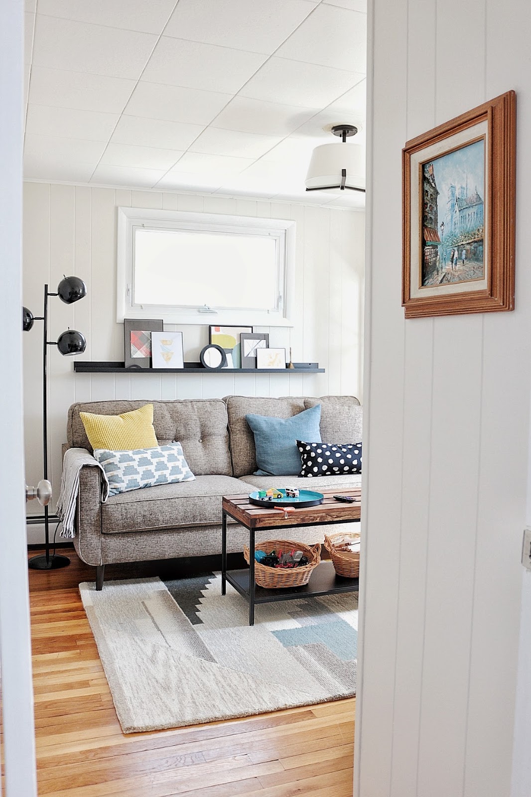 Modern Kids' Lounge (Playroom) Reveal - Made by Carli