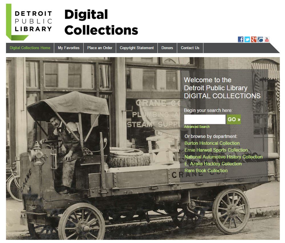 Just A Car Guy: the Detroit Public Library has finally digitized their ...