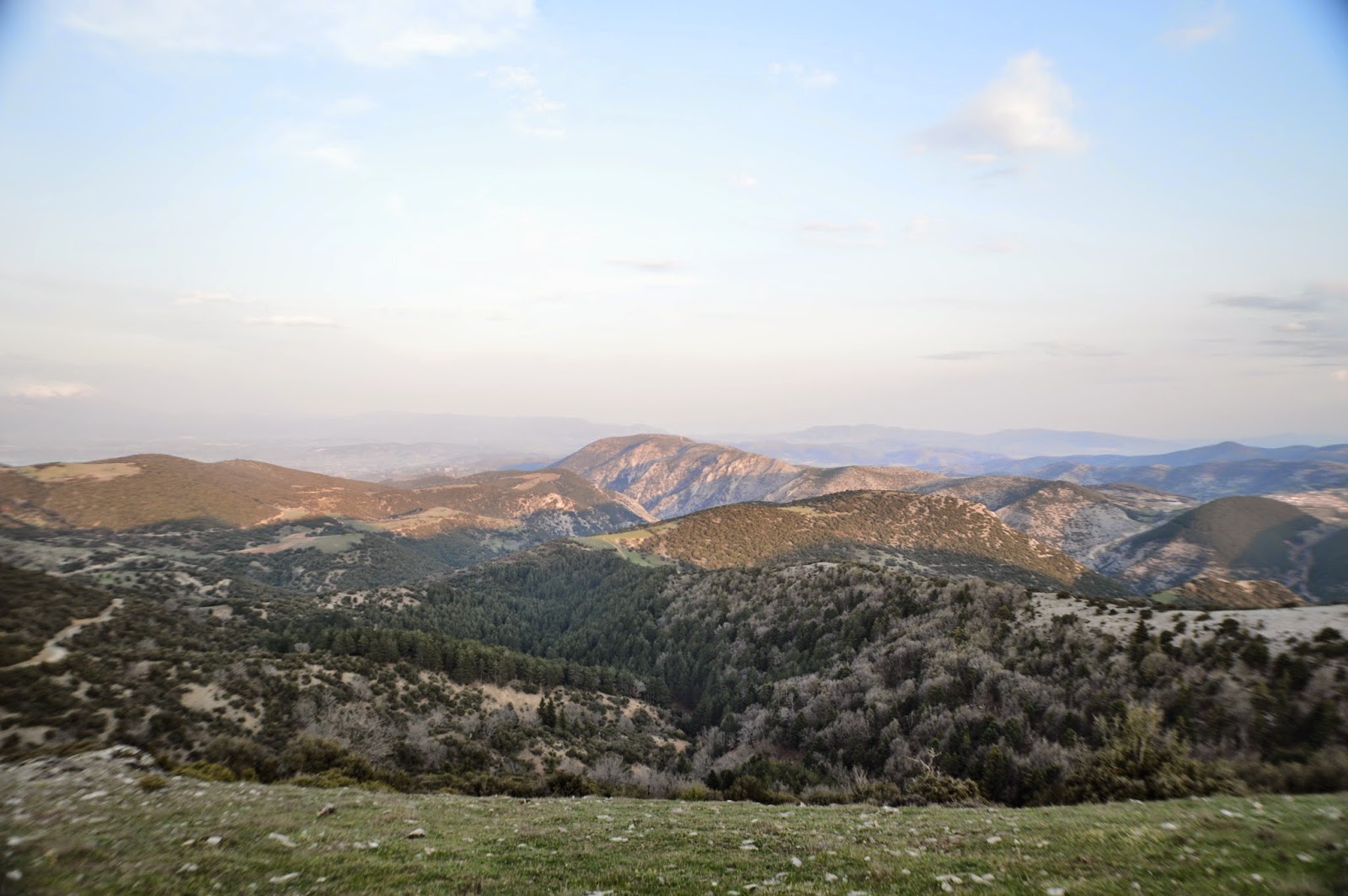 ακρη ελασσονας: κοκκες και η θεα απο ψηλα