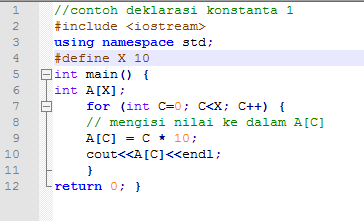Welcome to my blog: Konstanta dan Operator