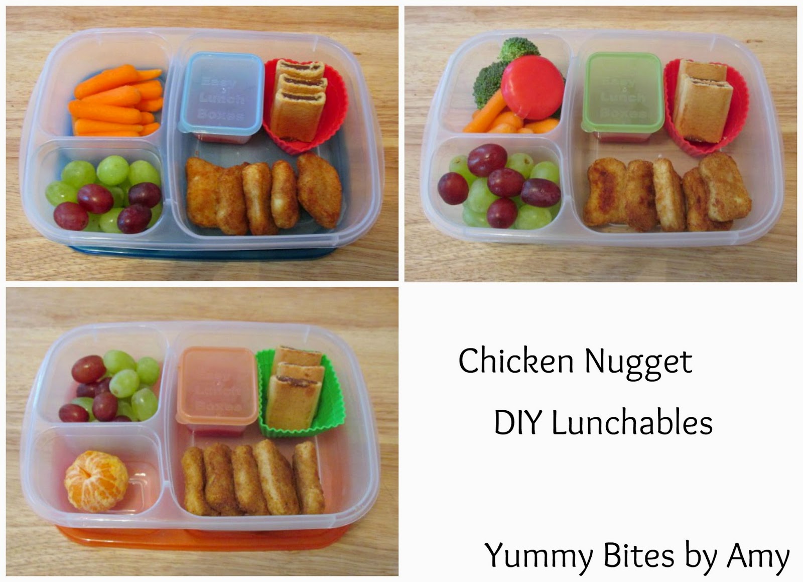 Yummy Bites by Amy: Chicken Nugget DIY Lunchable!