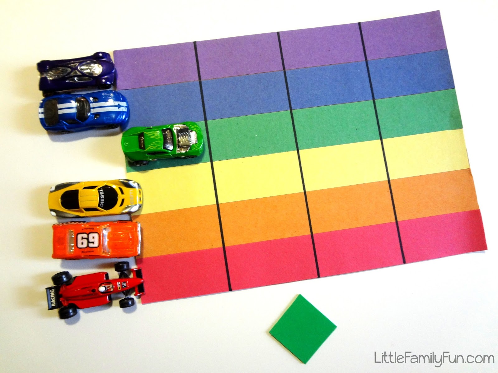 Little Family Fun: Rainbow Race!