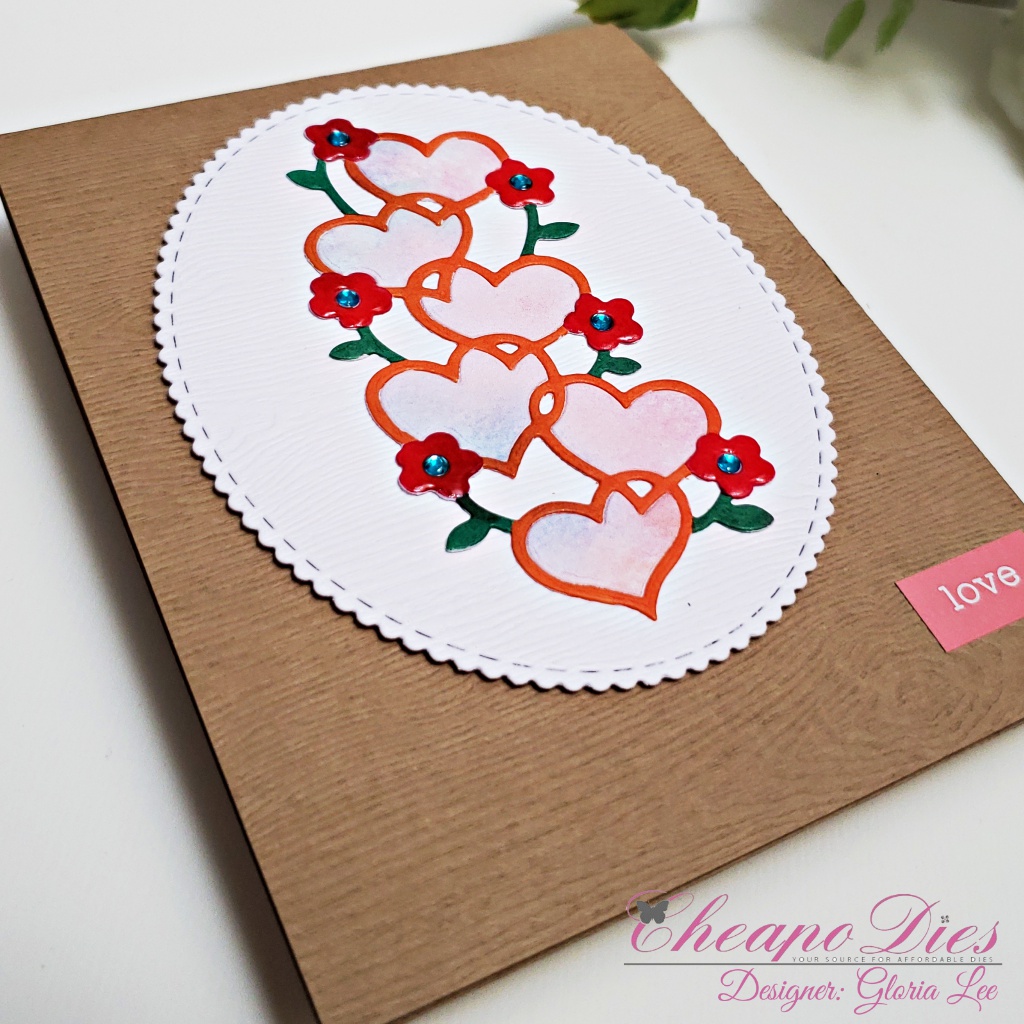 Gloria's craft room: Floating hearts