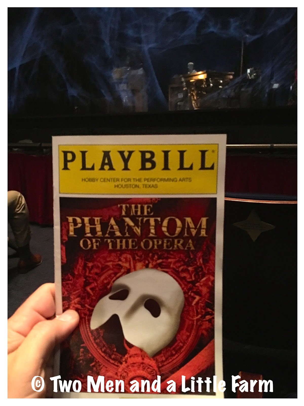 Phantom Of The Opera Playbill