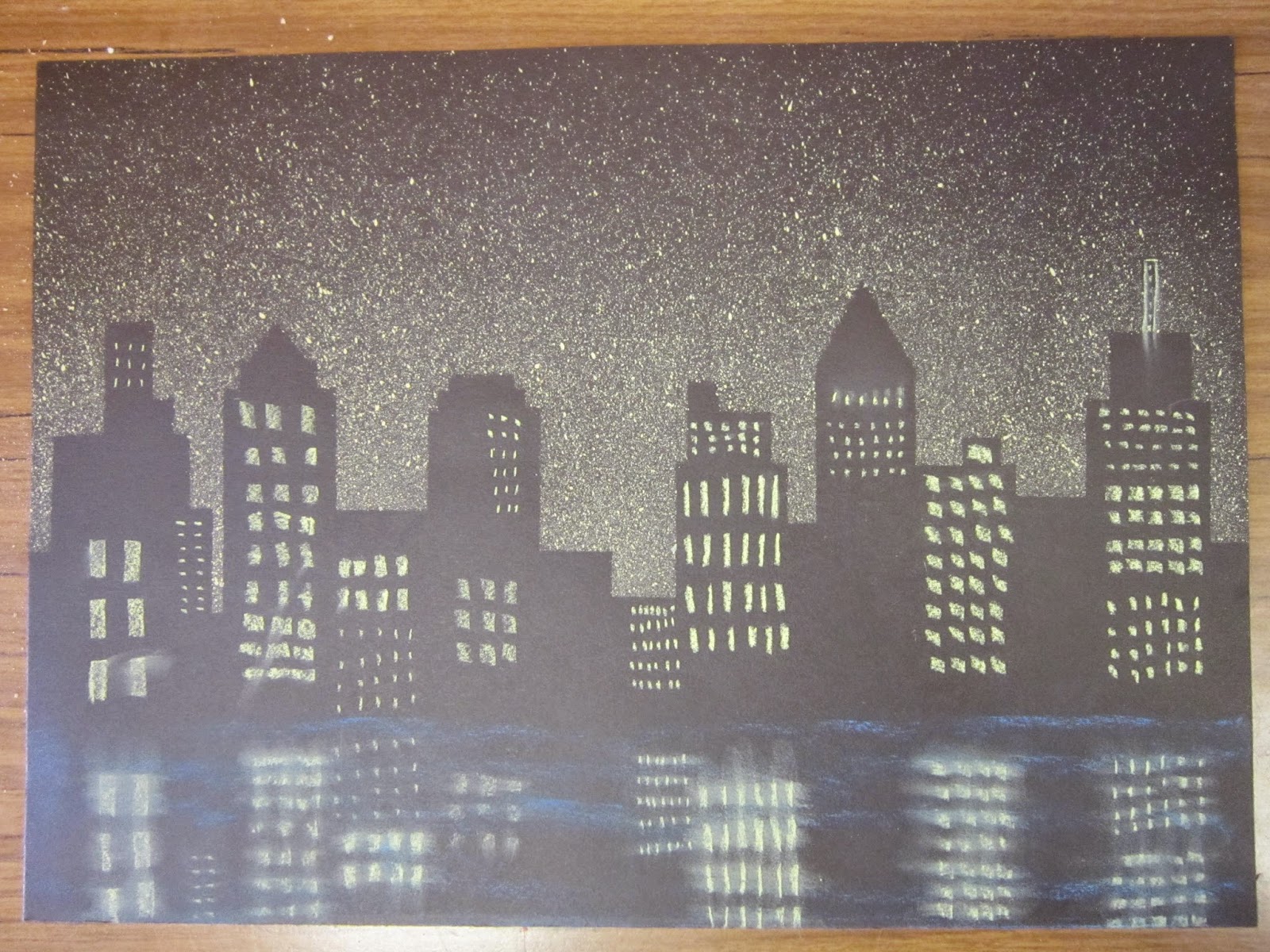 City Skyline Art Projects For Kids