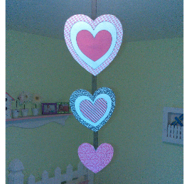 Smarty Pants Fun Printables: Valentines Day Valentines Heart Hanger ...