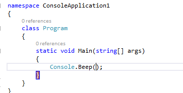 How to add basic sounds to a .NET console application ~ Exercises in ...