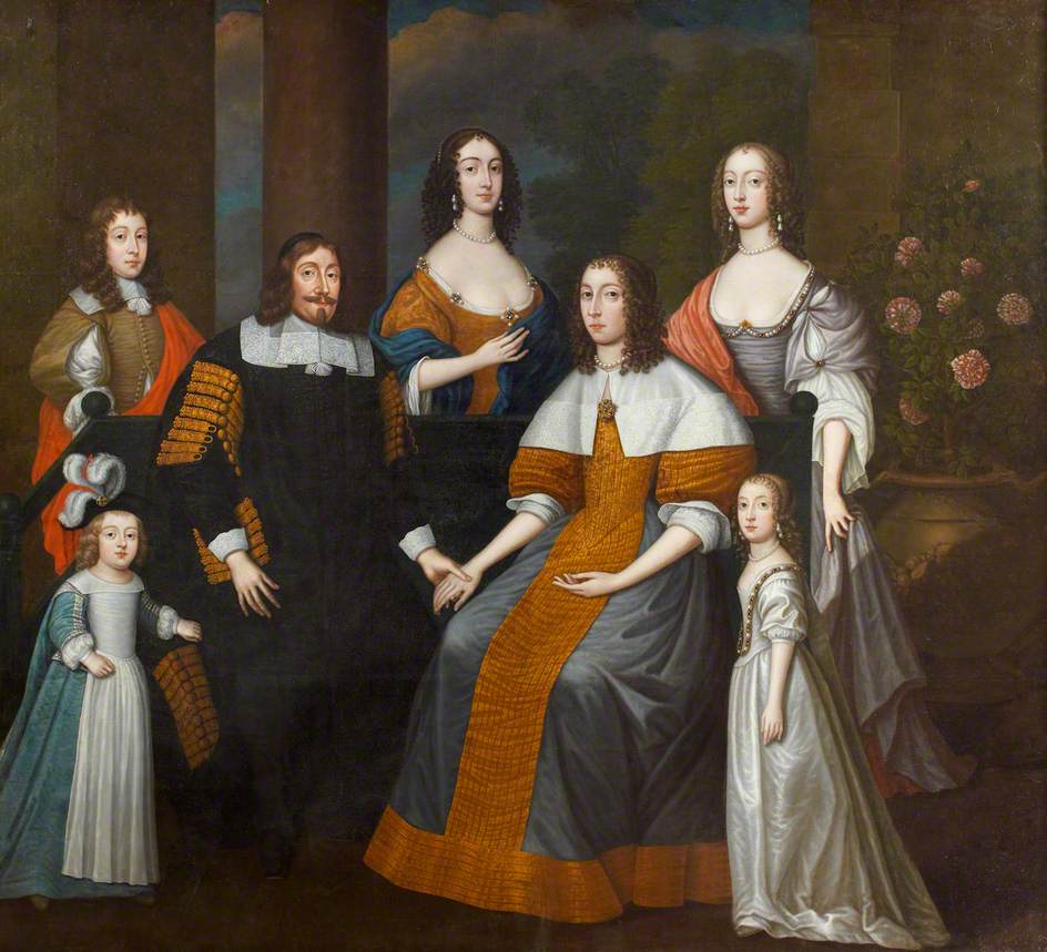 It's About Time: 1600s Families portrayed indoors