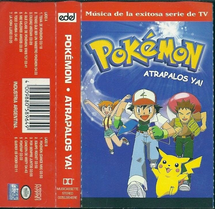 En Memoria A Pokesog: La Discografia de Pokemon en America Latina