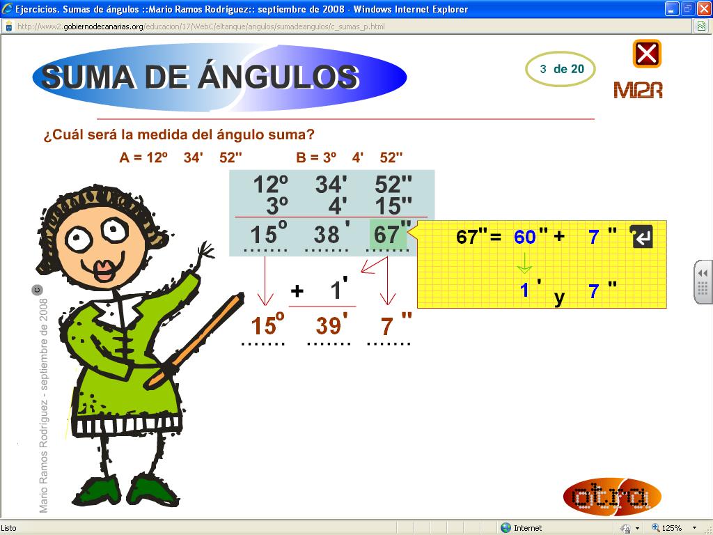 EUGENIUCOS SEXTO MATEMÁTICAS: SUMA DE ÁNGULOS